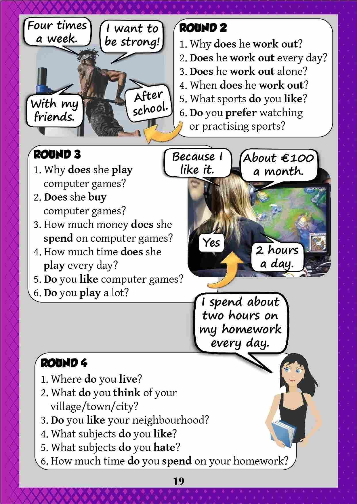 Карткова гра Let’s Talk, Play, and Learn Grammar A1 Creativo купити для ...